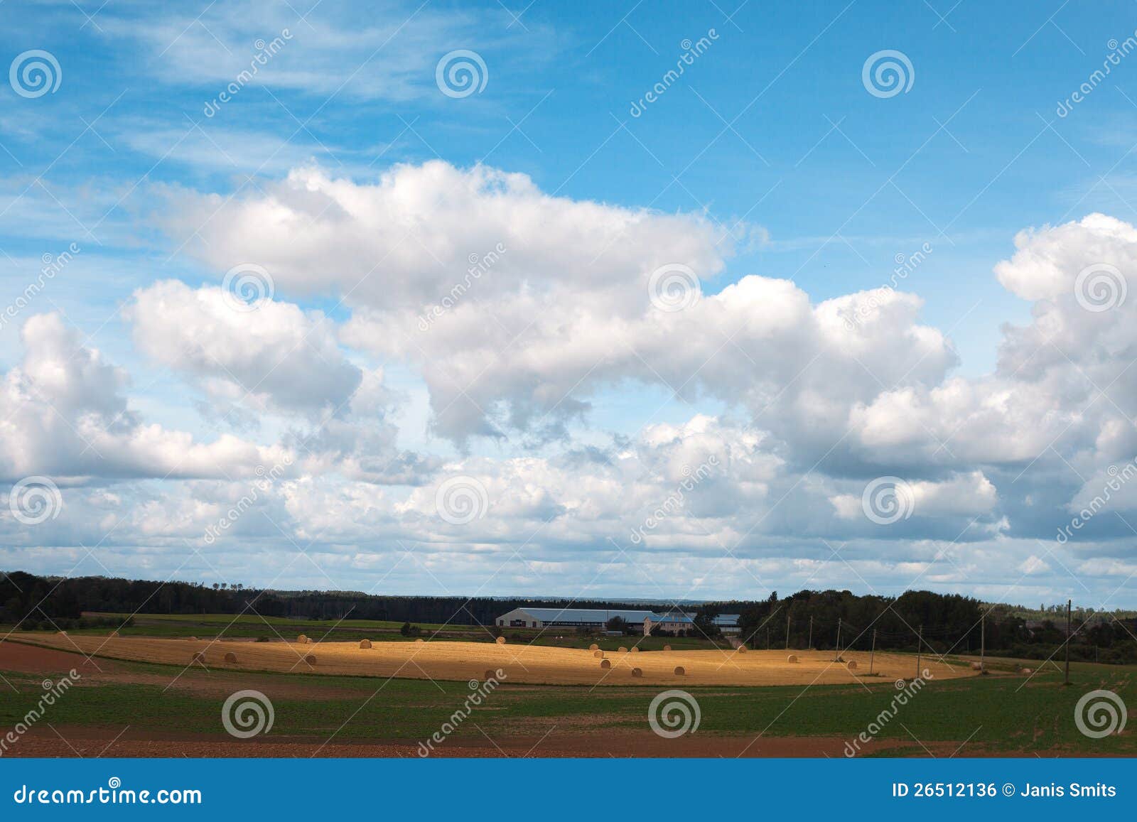 Clouds over land. stock photo. Image of blue, environment - 26512136