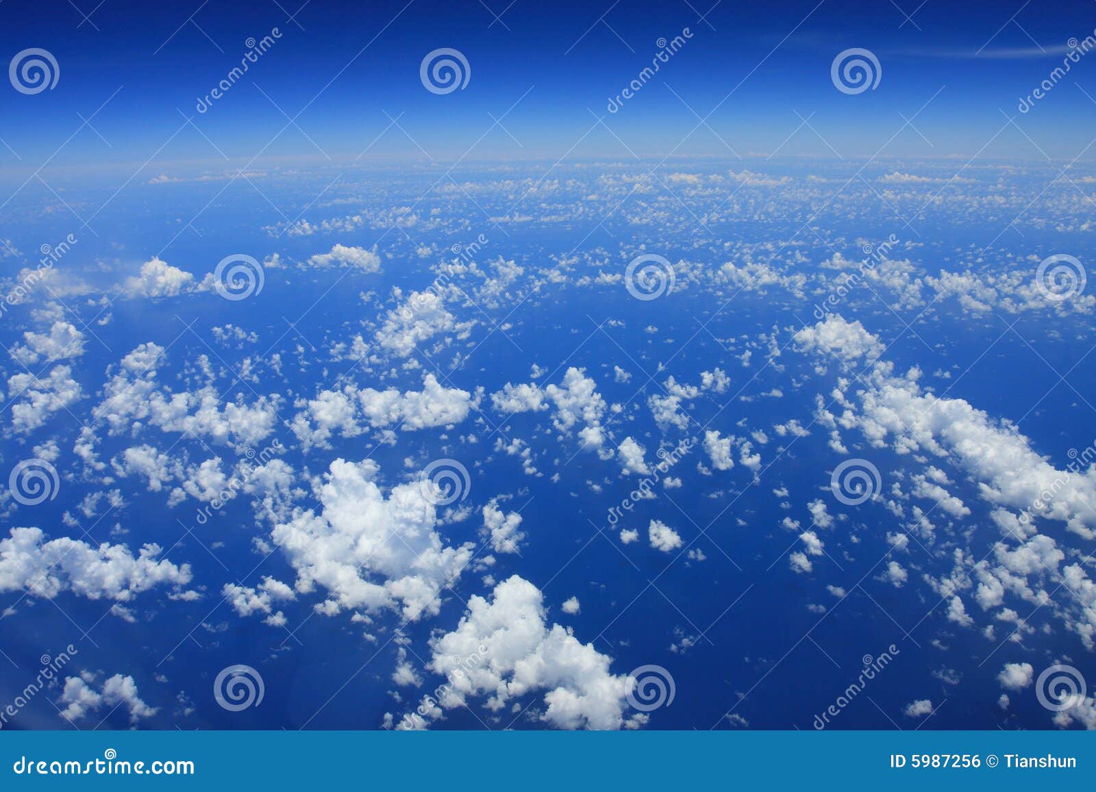 Clouds over sea stock photo. Image of island, heavy, wind - 5987256