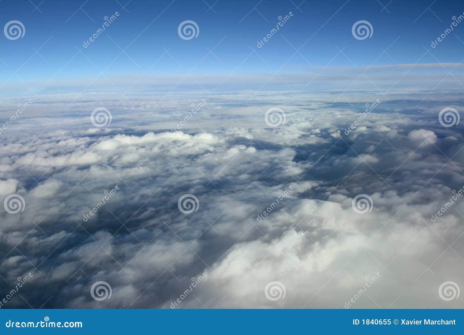 Clouds overcast stock image. Image of cumulus, blue, cotton - 1840655