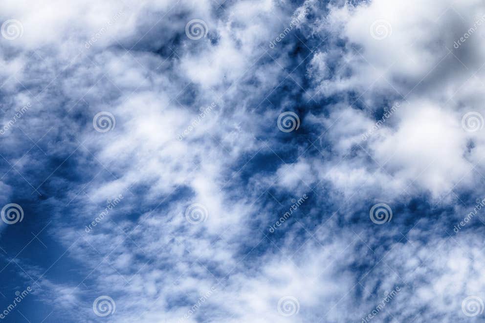 Clouds Pattern in Sky. Blue Sky with White Clouds Stock Photo - Image of outdoor, summer: 296808572