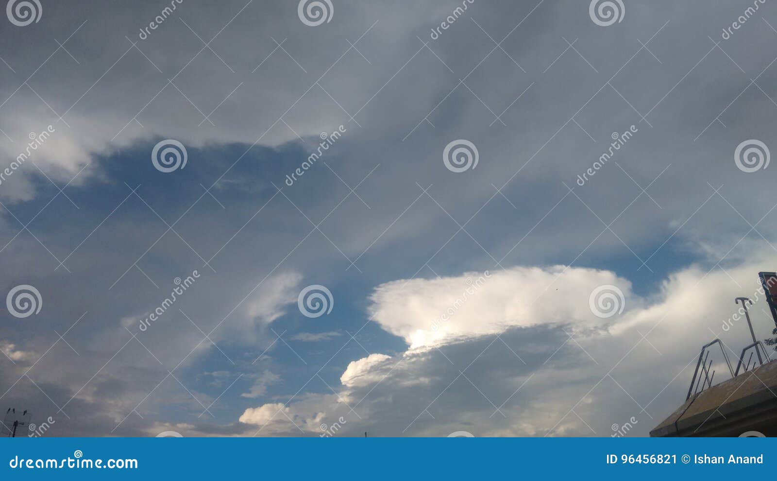 Clouds editorial photo. Image of real, edit, cloud, rain - 96456821