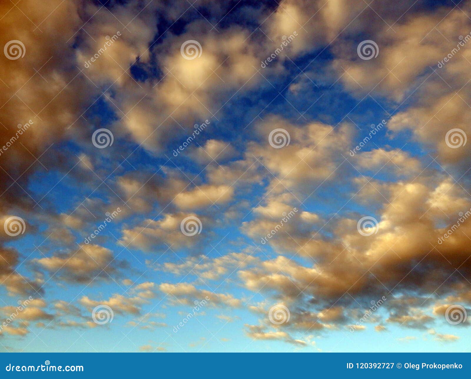 Clouds after Rain and Thunderstorms Stock Image - Image of background ...