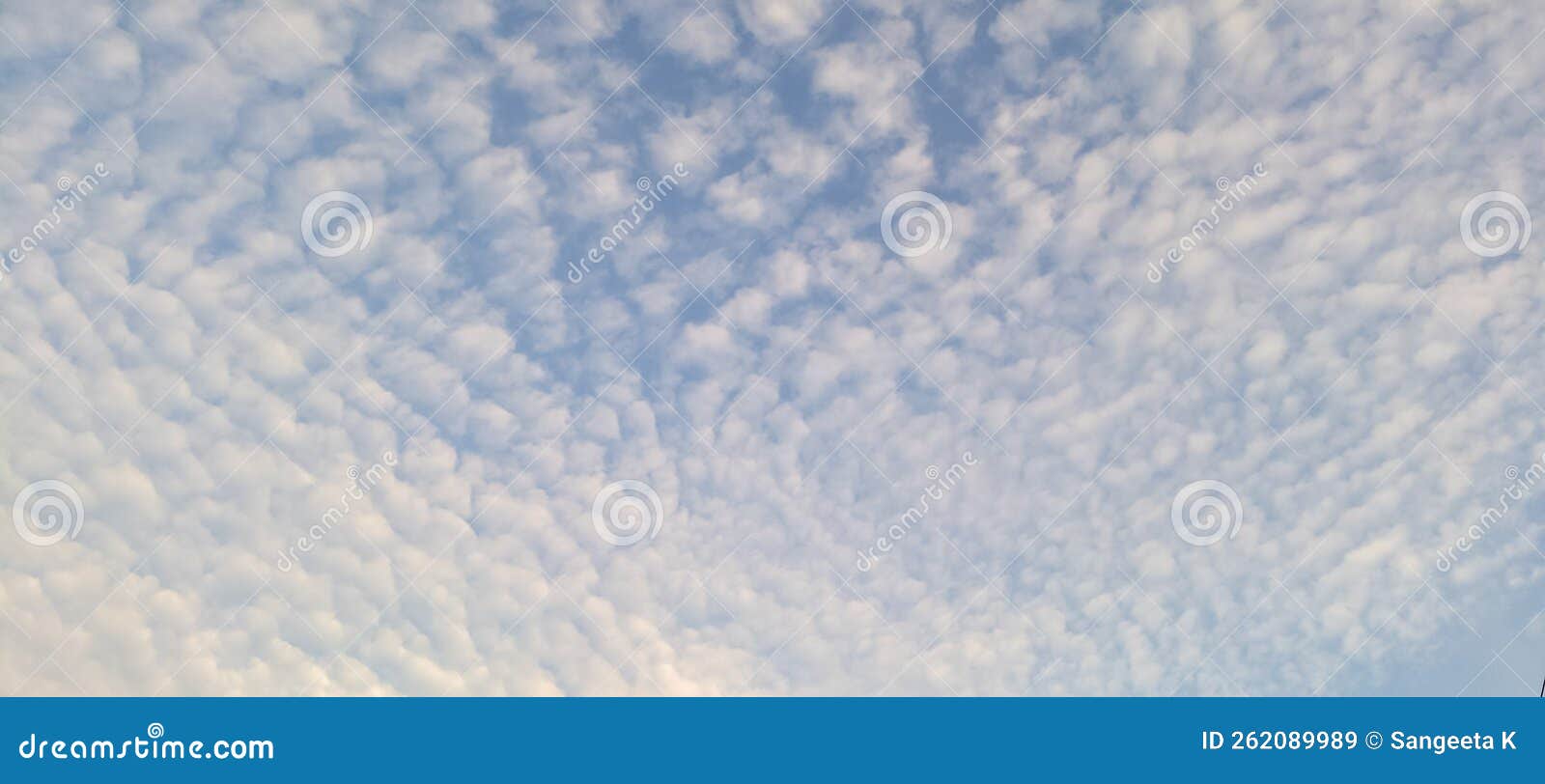 Clouds Scattered with Blue - Clouds Pattern in Sky Stock Image - Image ...