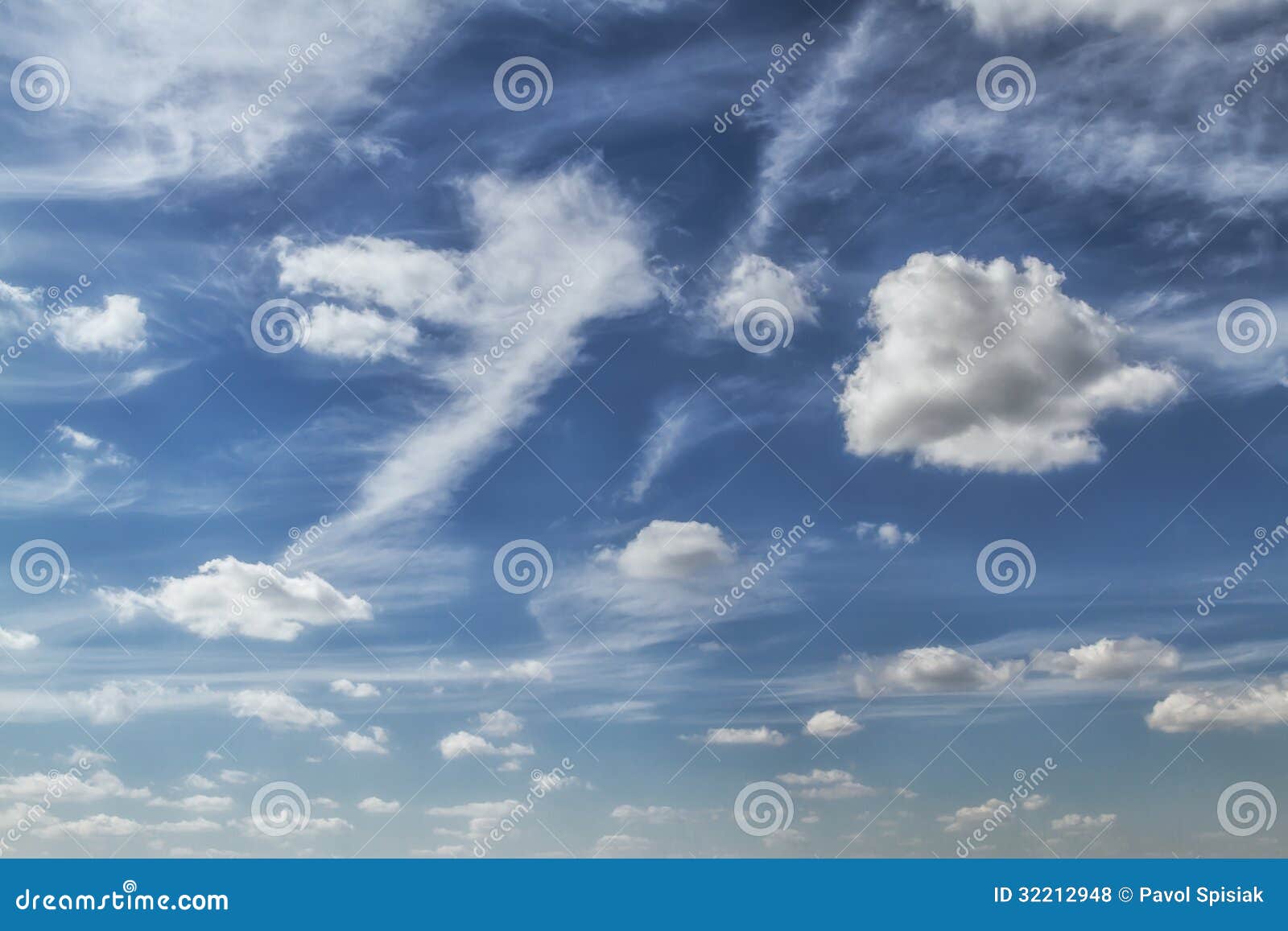 Clouds scene. stock photo. Image of cloudscape, cloud - 32212948