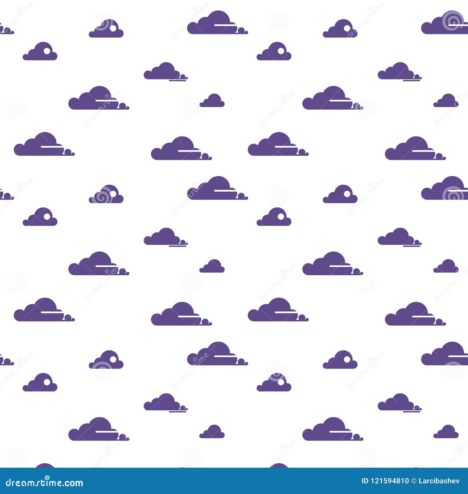 Clouds Seamless Pattern.Fabric Print. Stock Vector - Illustration of ...