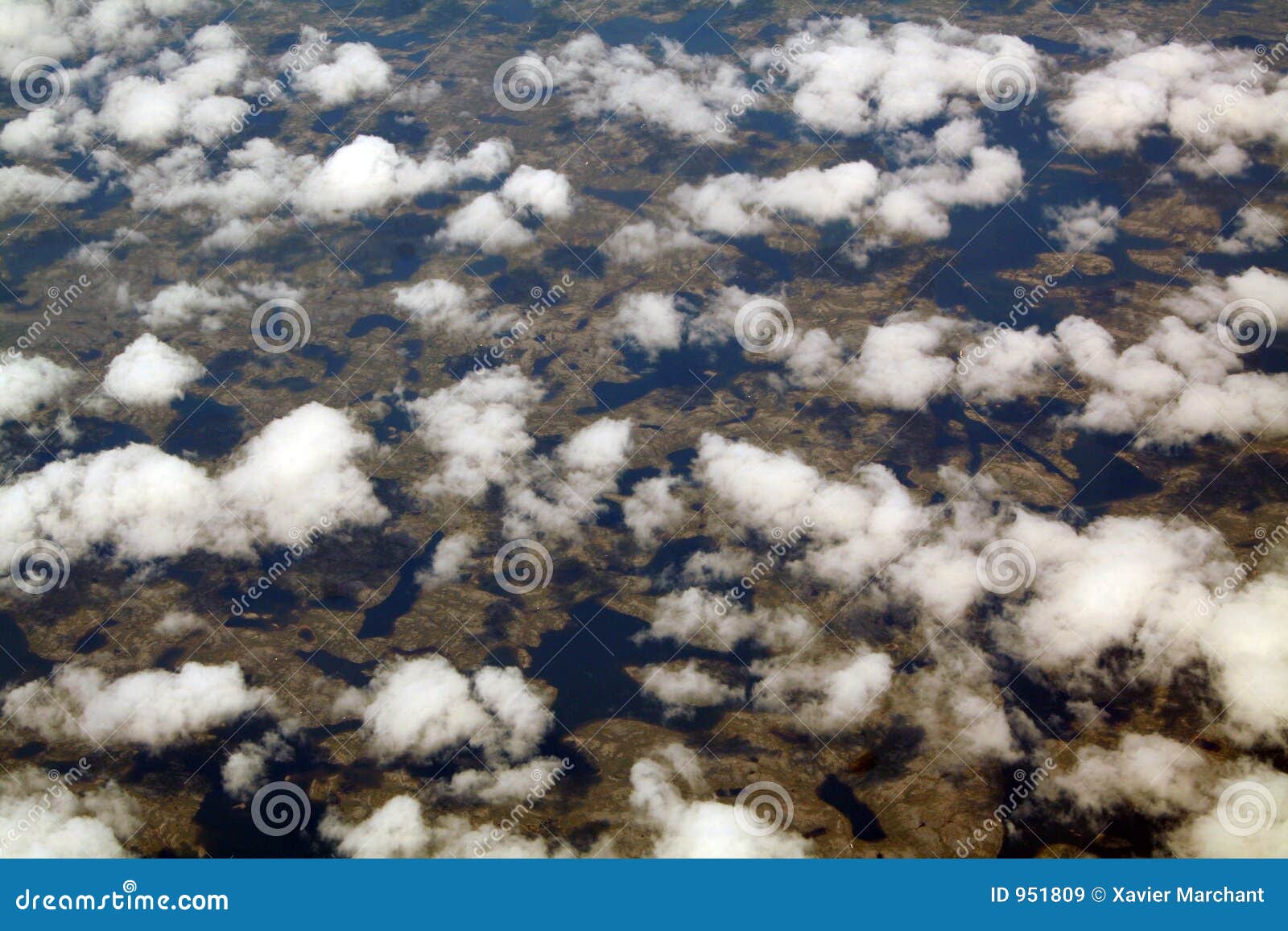 Clouds and shadows stock image. Image of earth, canada - 951809
