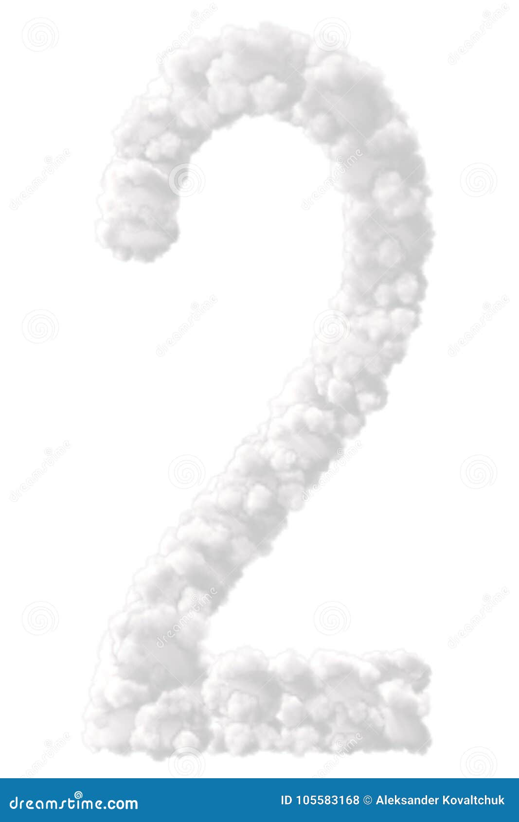 Clouds in Shape of Figure Two Stock Photo - Image of nature, weather ...