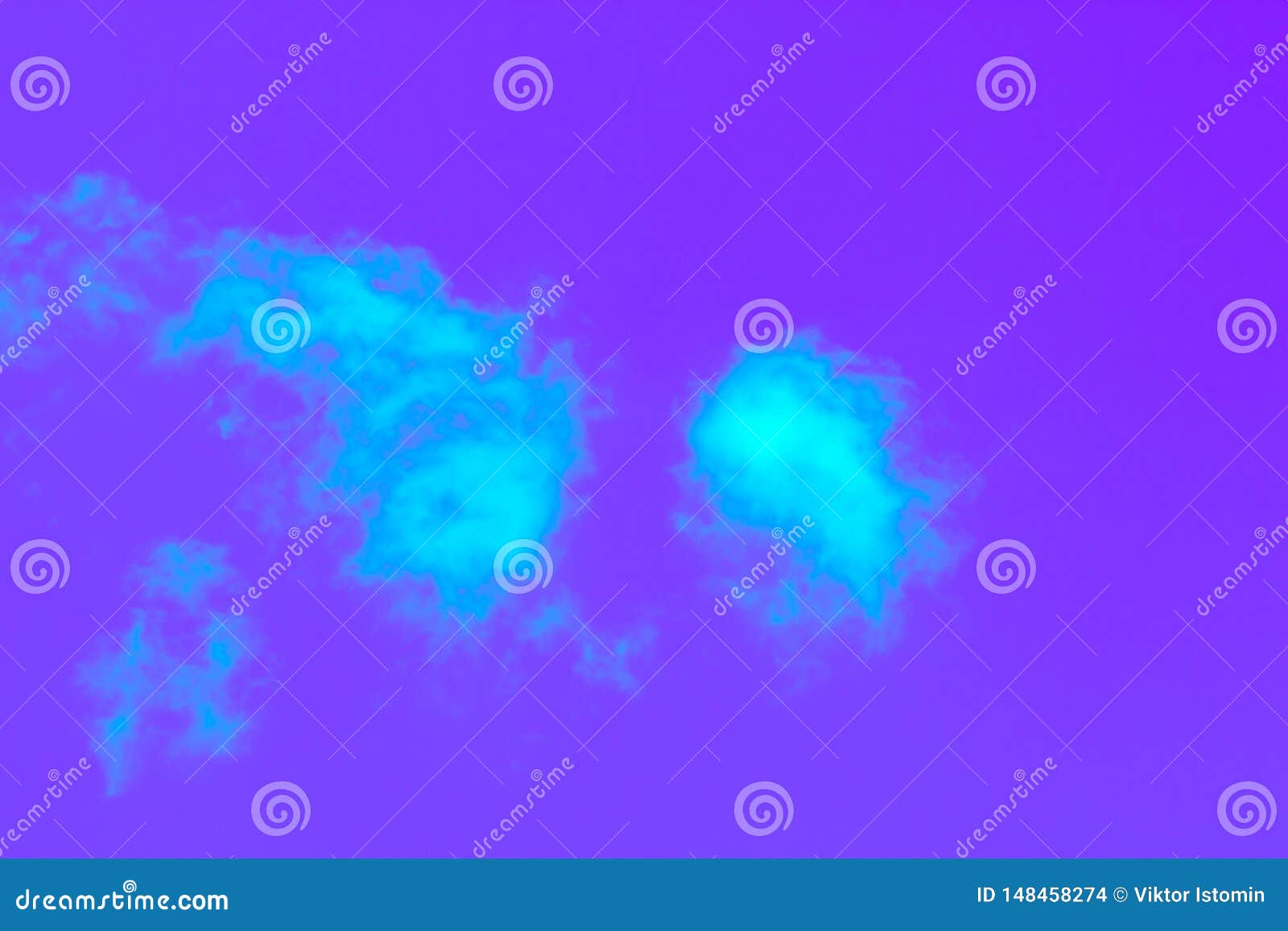 Clouds in the Sky Create Fancy, Fabulous Patterns. Stock Photo - Image ...