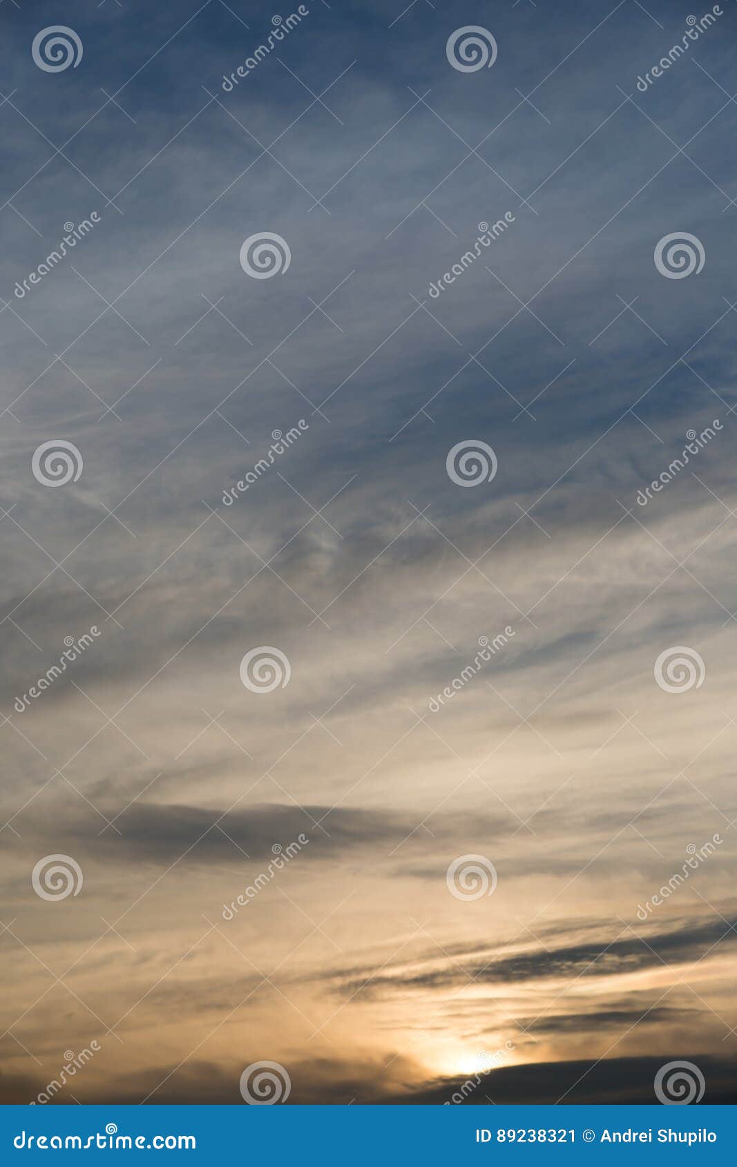 Clouds in the Sky at Dawn Sun Stock Image - Image of mountain, orange ...