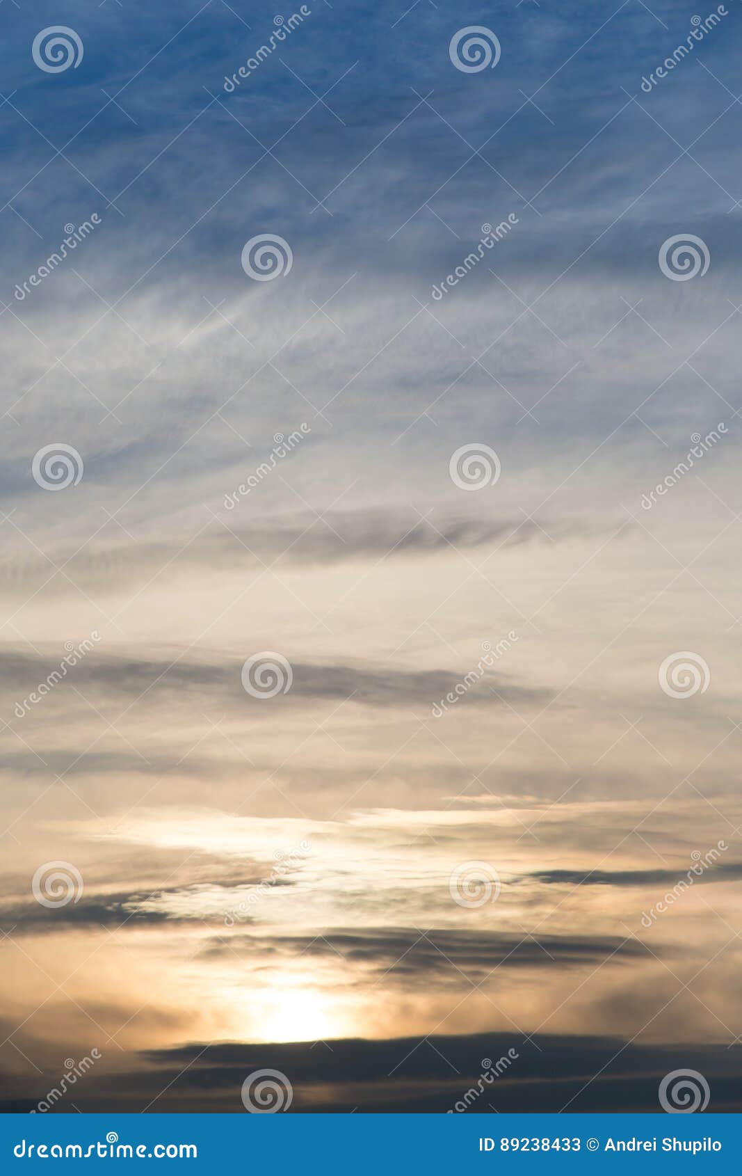 Clouds in the Sky at Dawn Sun Stock Image - Image of beauty, mountain ...