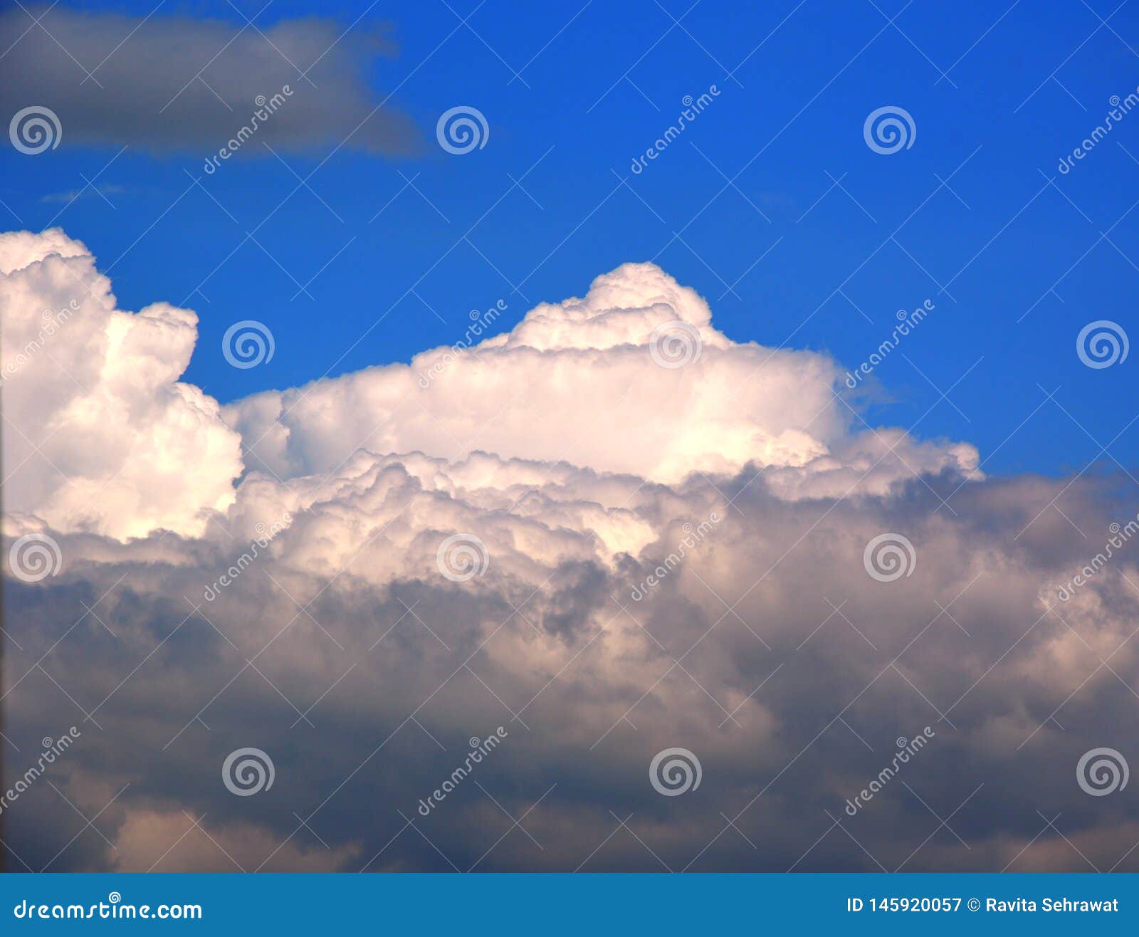 Clouds in the Sky in Dramatic Skies. Stock Image - Image of sunlight ...