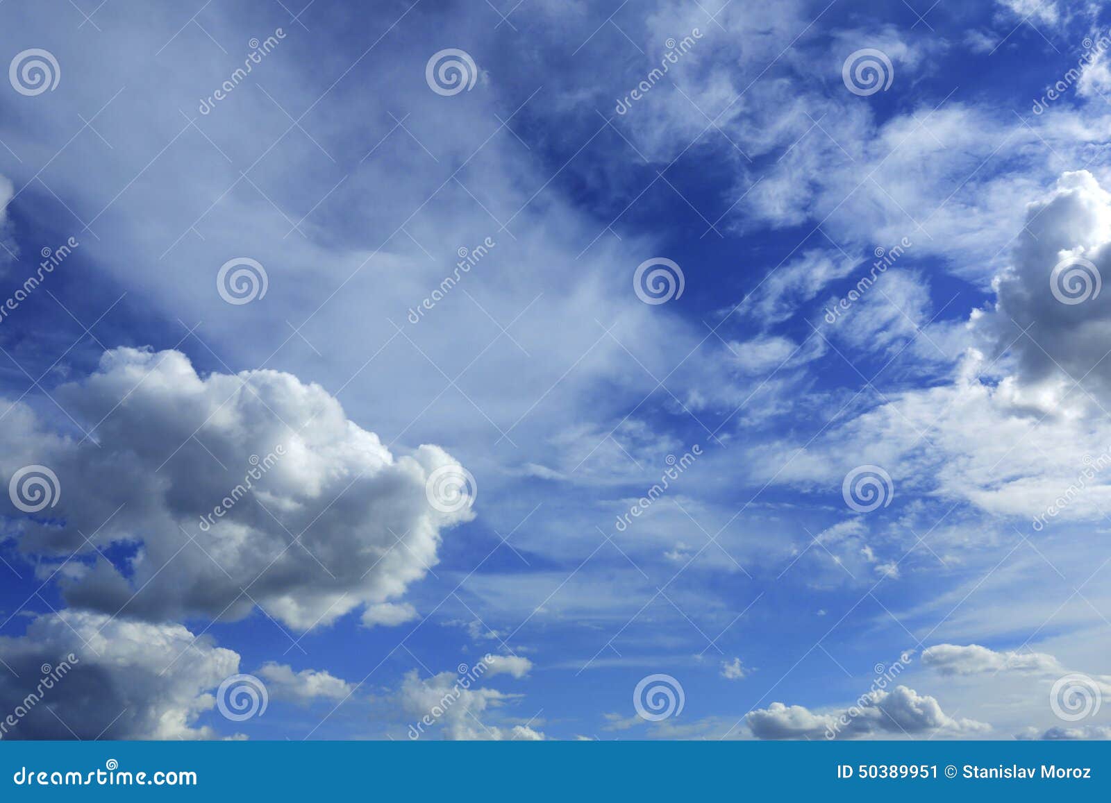 Clouds in the sky stock image. Image of weather, abstract - 50389951