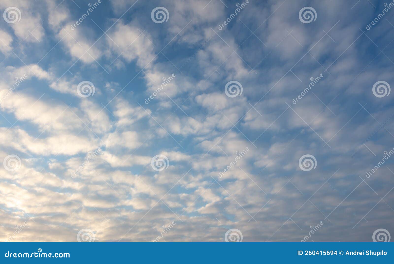 Clouds in the Sky at Sunset. Stock Photo - Image of sunrise, abstract ...