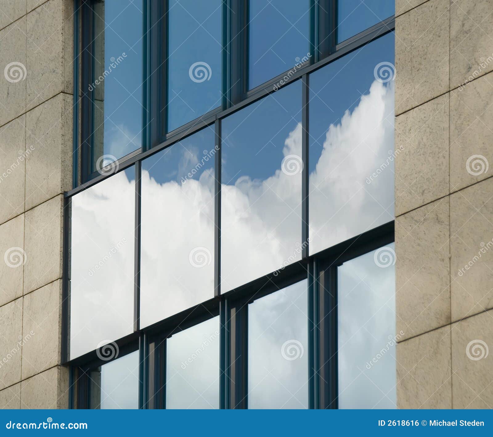 Clouds and sky in windows stock photo. Image of azur, architecture ...