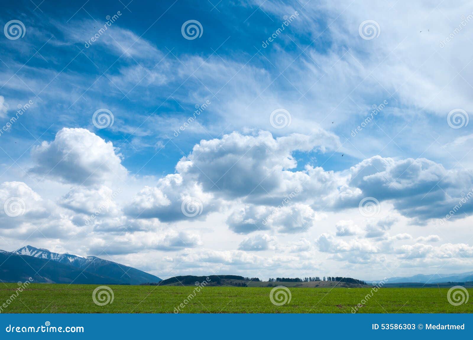 Clouds on spring sky stock image. Image of fall, beach - 53586303