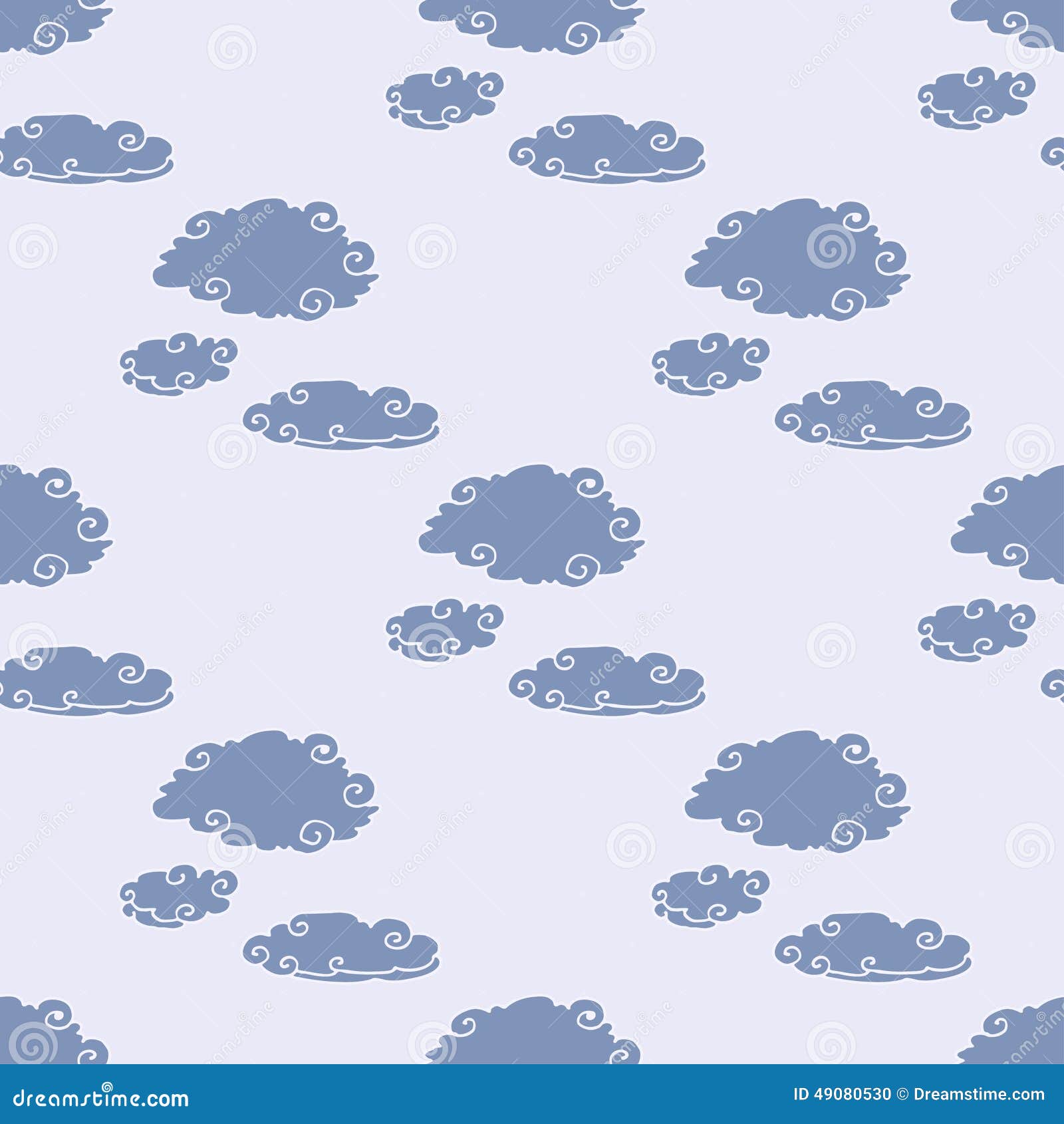 Clouds Storm Seamless Pattern Stock Vector - Illustration of digital ...