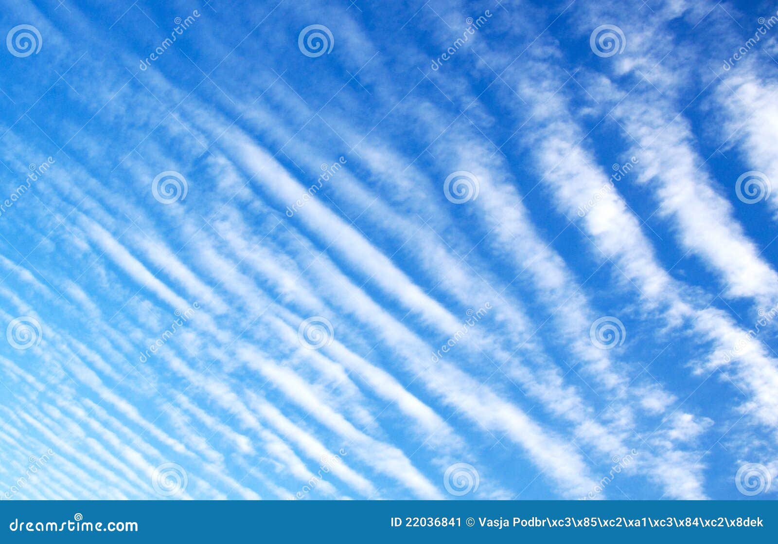 Clouds stripes stock image. Image of beautiful, dreams - 22036841