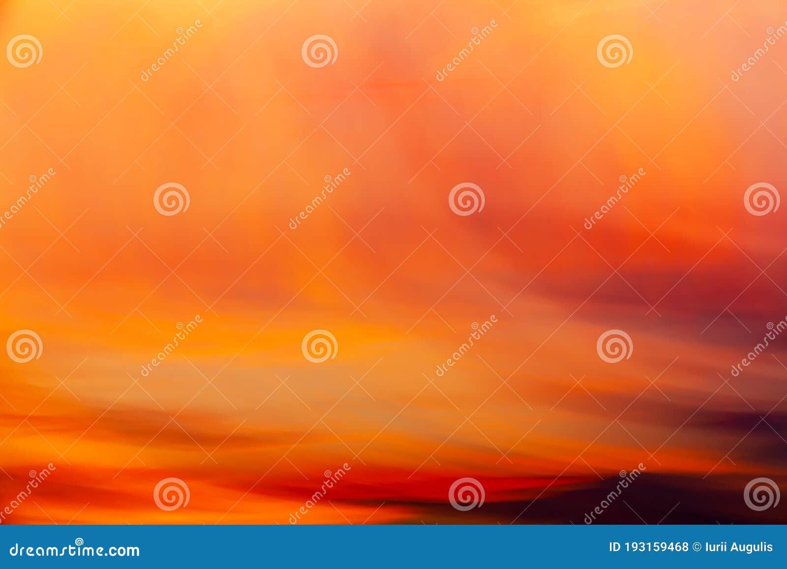 Clouds on Sunset Shooted with Long Shutter Speed and Wave Camera Motion ...