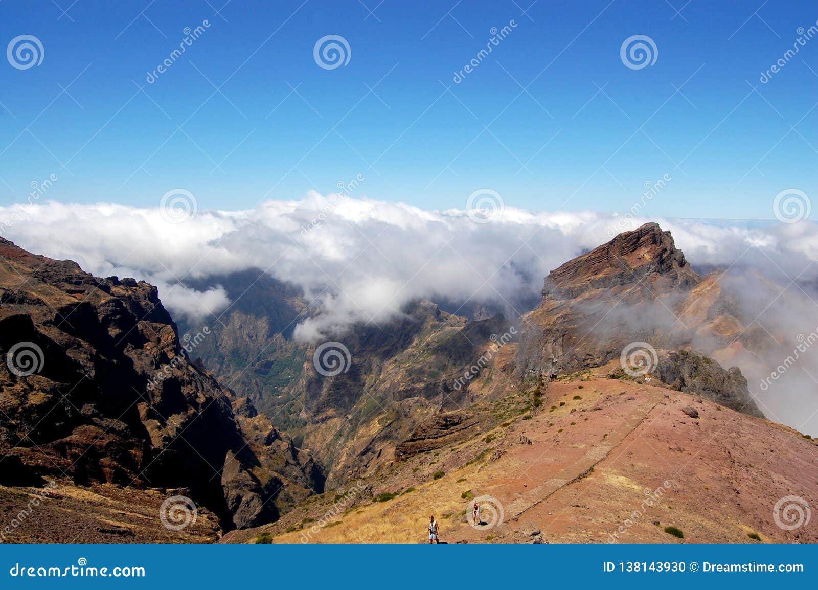 Clouds at the top stock photo. Image of clouds, portugal - 138143930