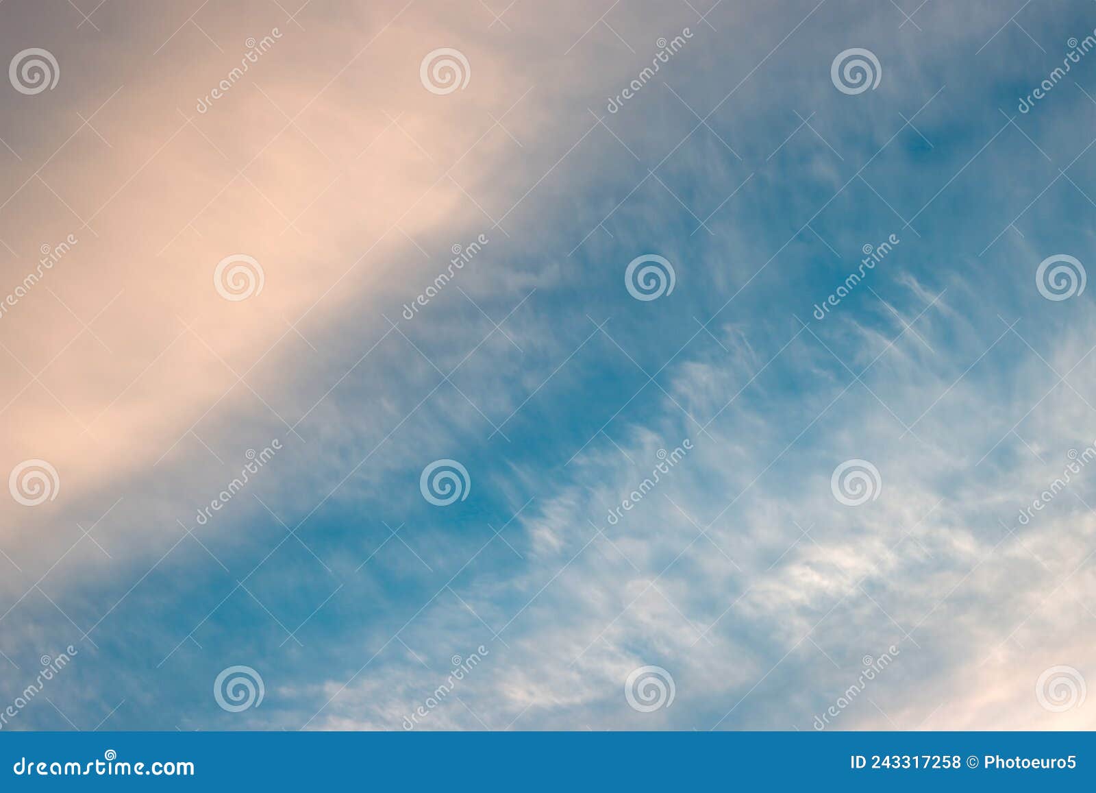 Clouds in the Upper Atmosphere Stock Photo - Image of landscape ...