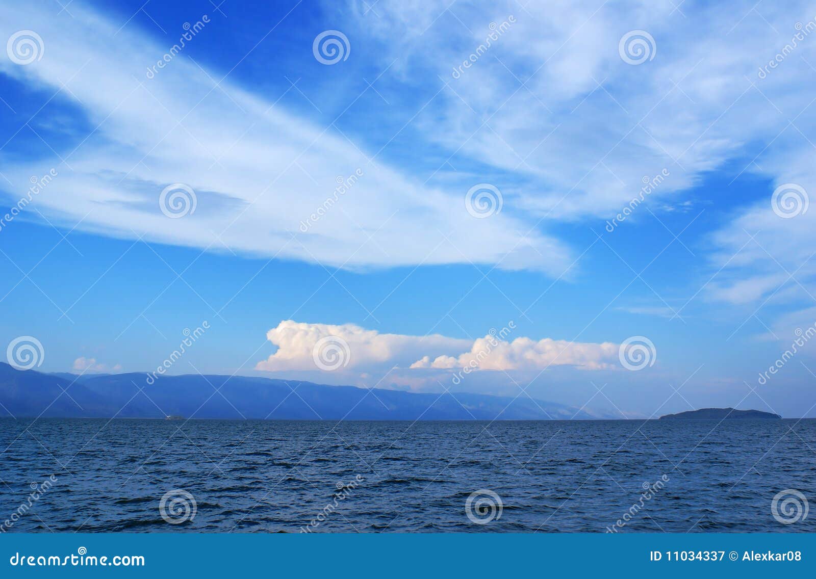Clouds and water stock image. Image of conservation, environmental ...