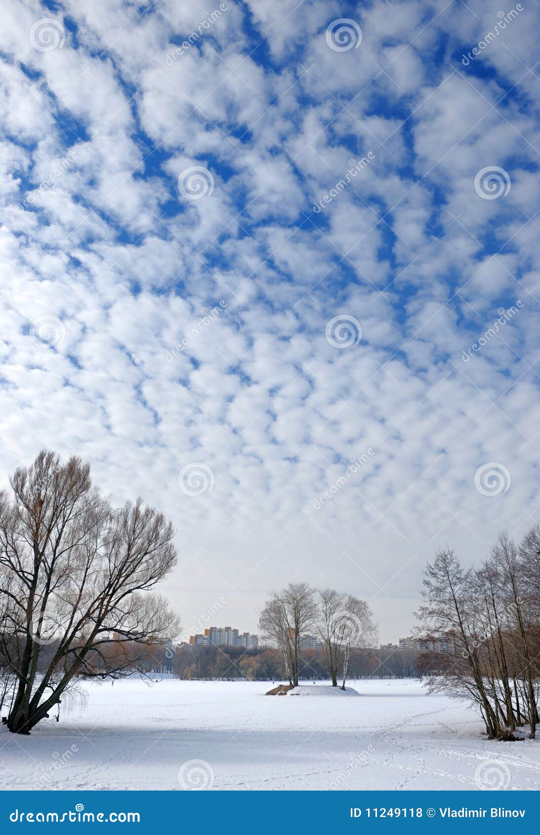 Clouds in the winter sky. stock photo. Image of shades - 11249118