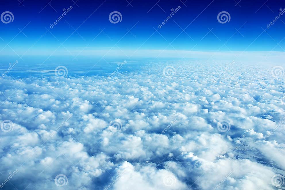 Clouds1 stock photo. Image of plane, high, weather, clouds - 1987324