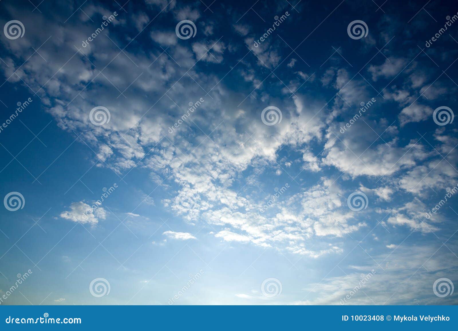 Cloudscape stock photo. Image of summer, summertime, high - 10023408