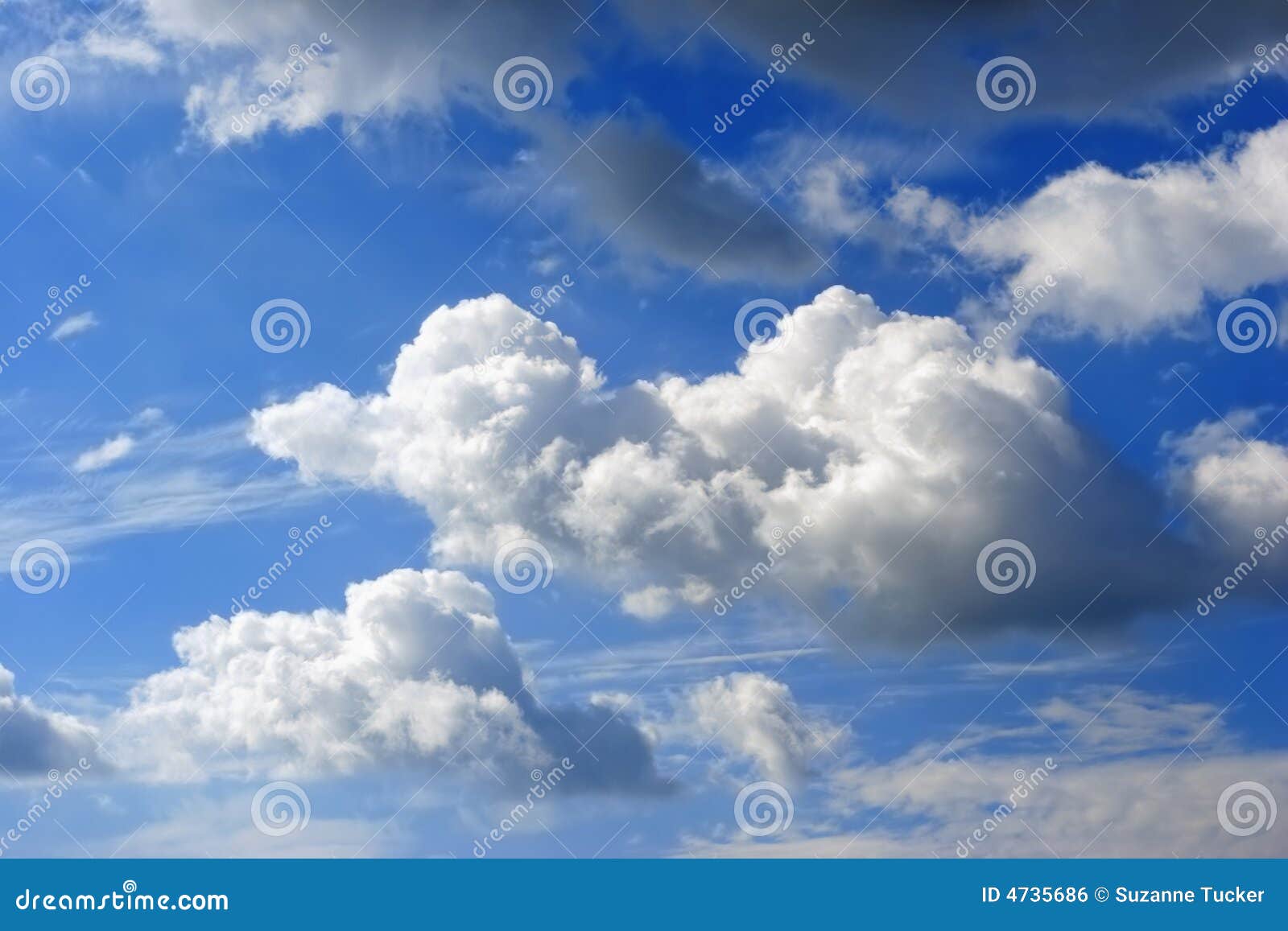 Cloudscape stock photo. Image of heavens, conditions, atmosphere - 4735686