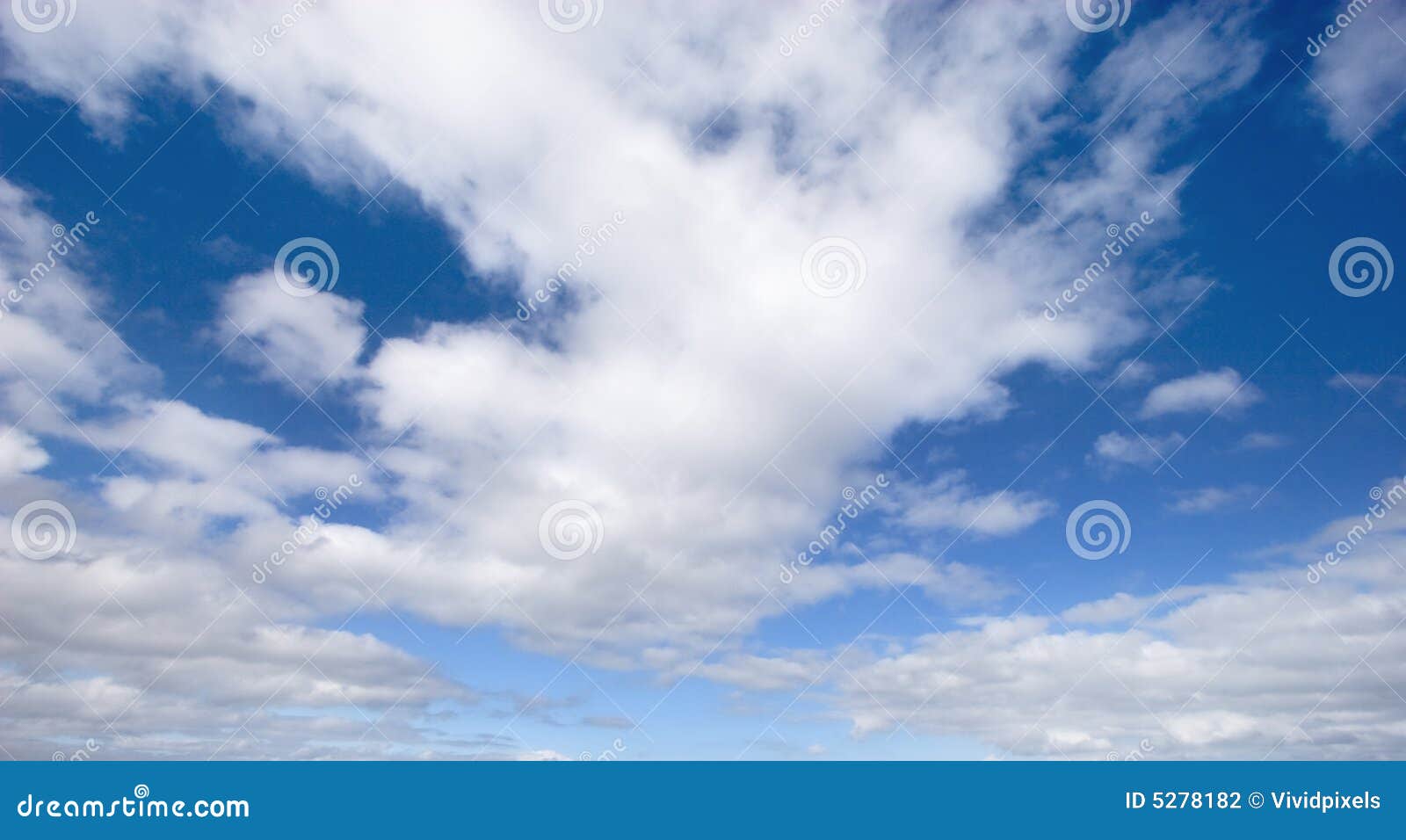 Cloudscape stock photo. Image of nature, bright, storm - 5278182