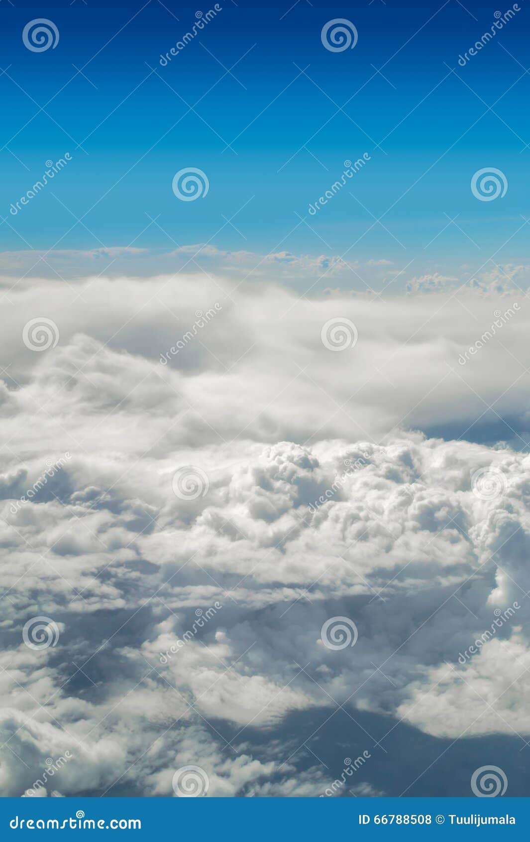 Cloudscape stock photo. Image of fluffy, clean, high - 66788508