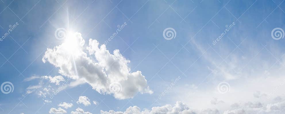 Cloudscape: Cloud Covering the Sun Stock Image - Image of blue, weather ...