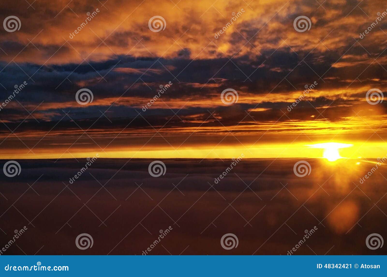 Cloudscape stock image. Image of dynamic, cloudscape - 48342421