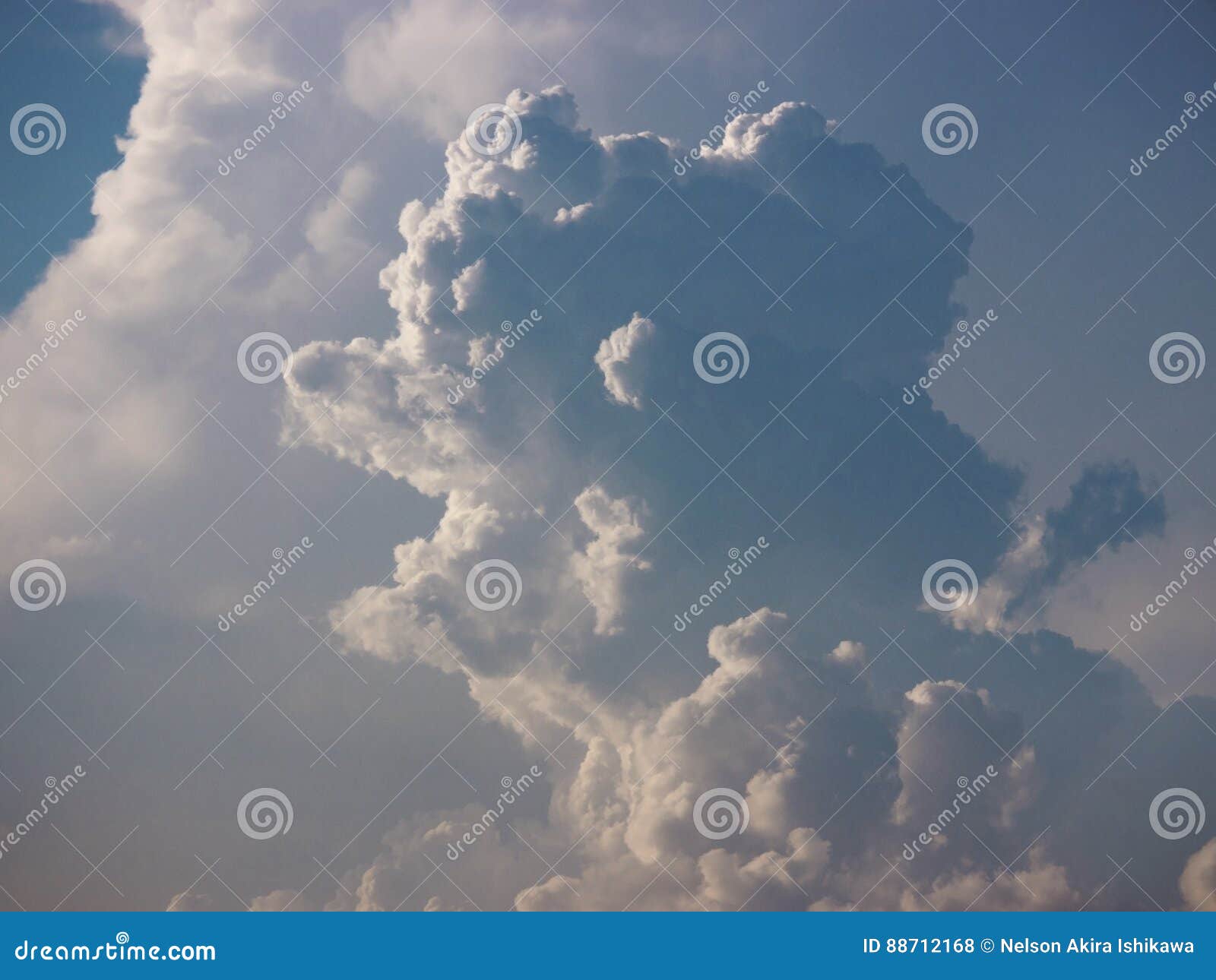 Cloudscape stock photo. Image of cirrocumulus, animal - 88712168