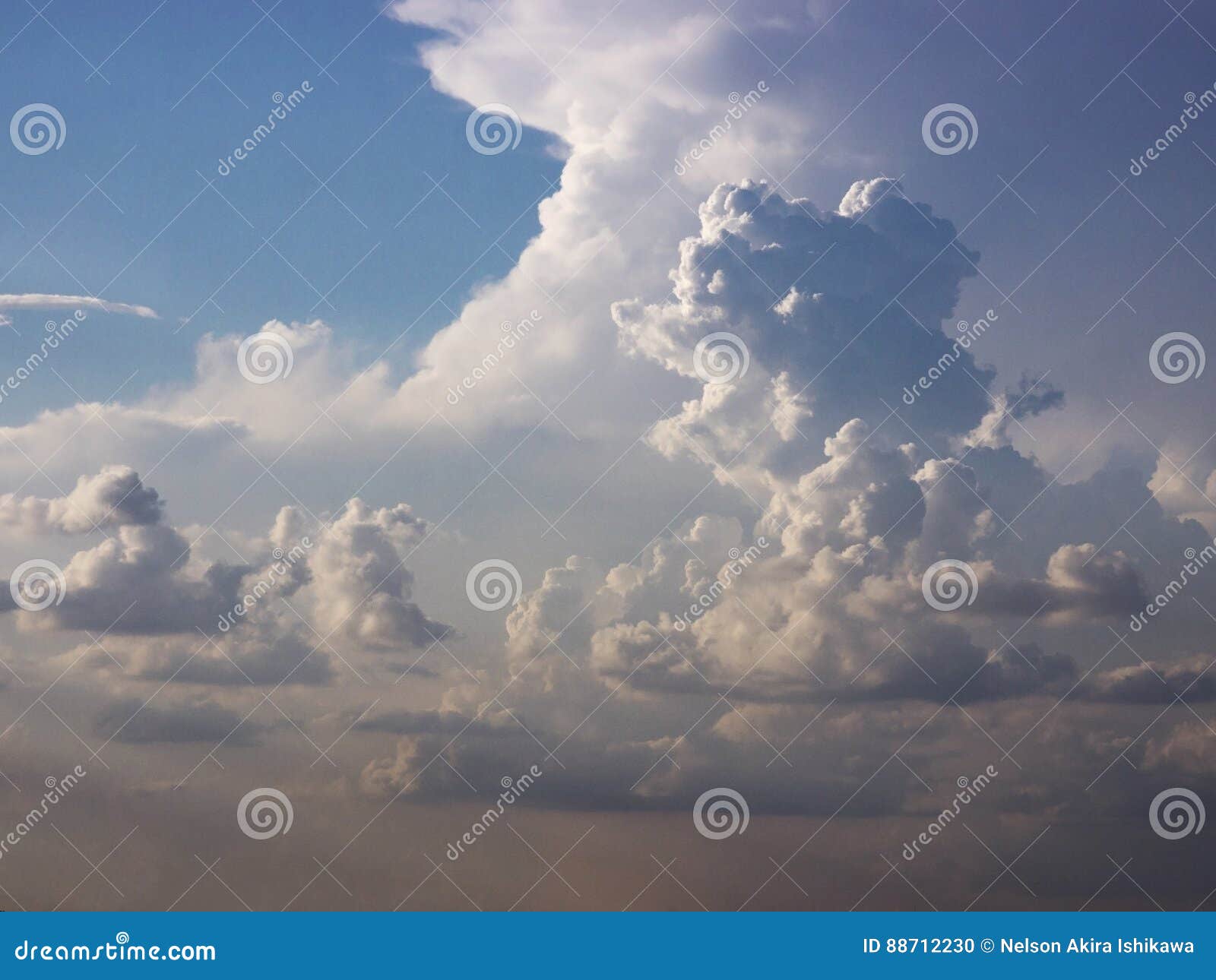 Cloudscape stock photo. Image of phenomenon, cirrocumulus - 88712230