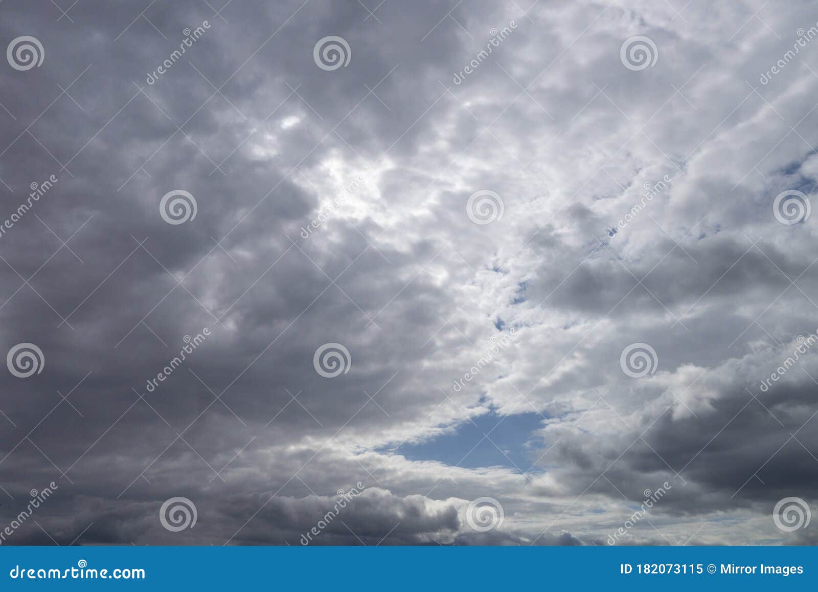 Cloudscape of Gray Blue Clouds on a Bright Day. Sky Stock Image - Image ...