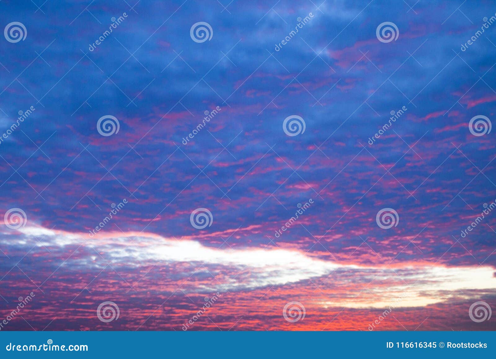 Cloudscape med rosa moln fotografering för bildbyråer. Bild av ...