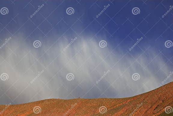 Cloudscape over hills stock photo. Image of remoteness - 4855668