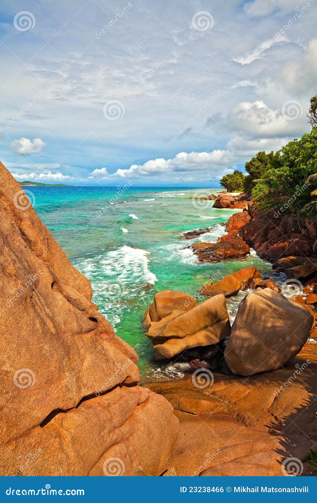 Cloudscape and Seascape View Stock Photo - Image of seascape, summer ...