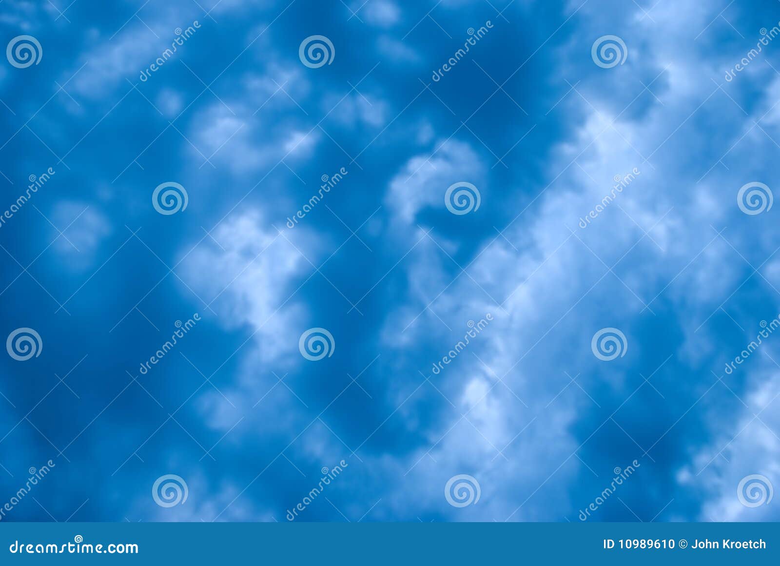 Cloudy Blue Background stock photo. Image of cloudy, background - 10989610
