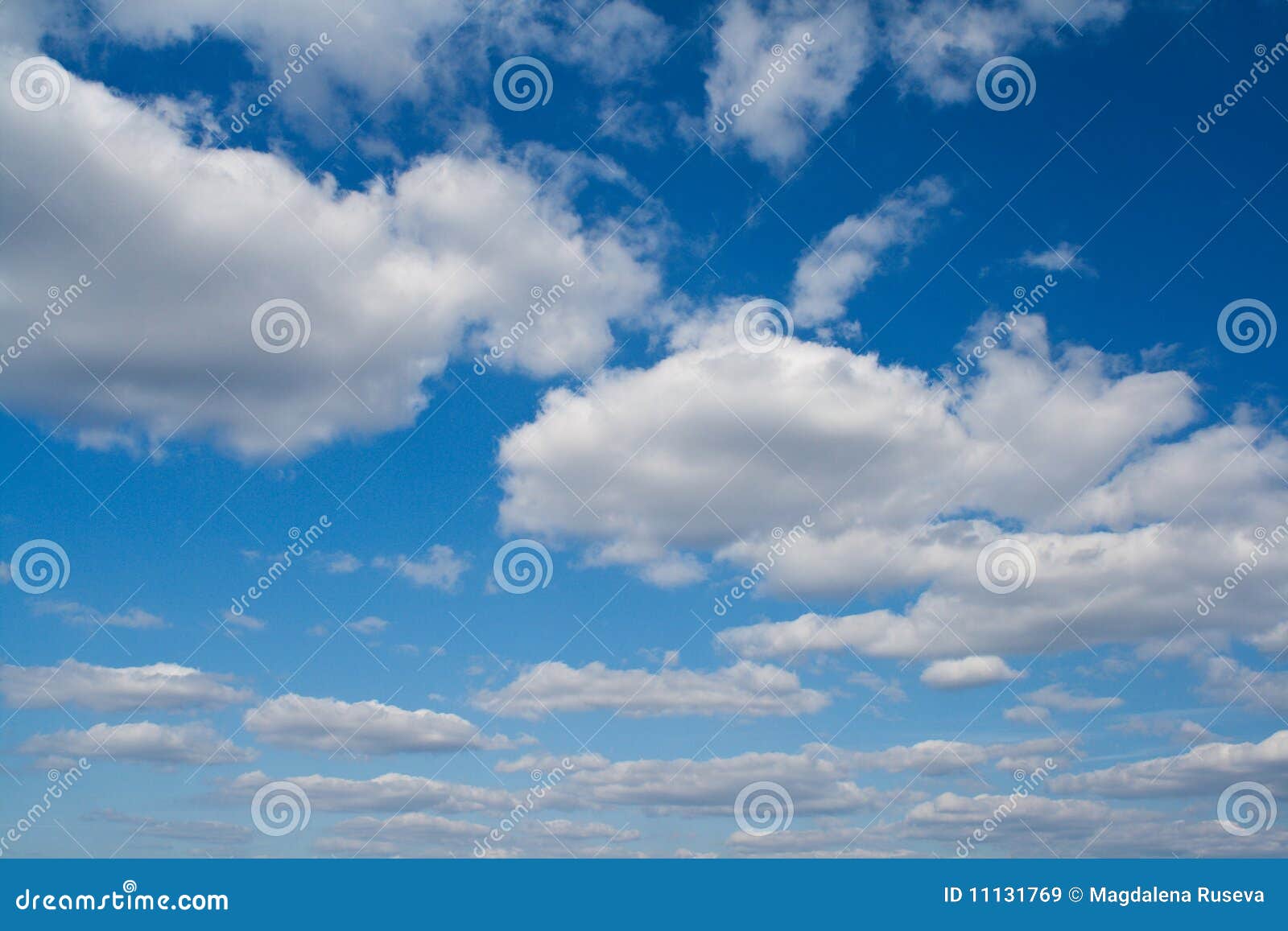 Cloudy blue sky stock image. Image of moisture, fall - 11131769