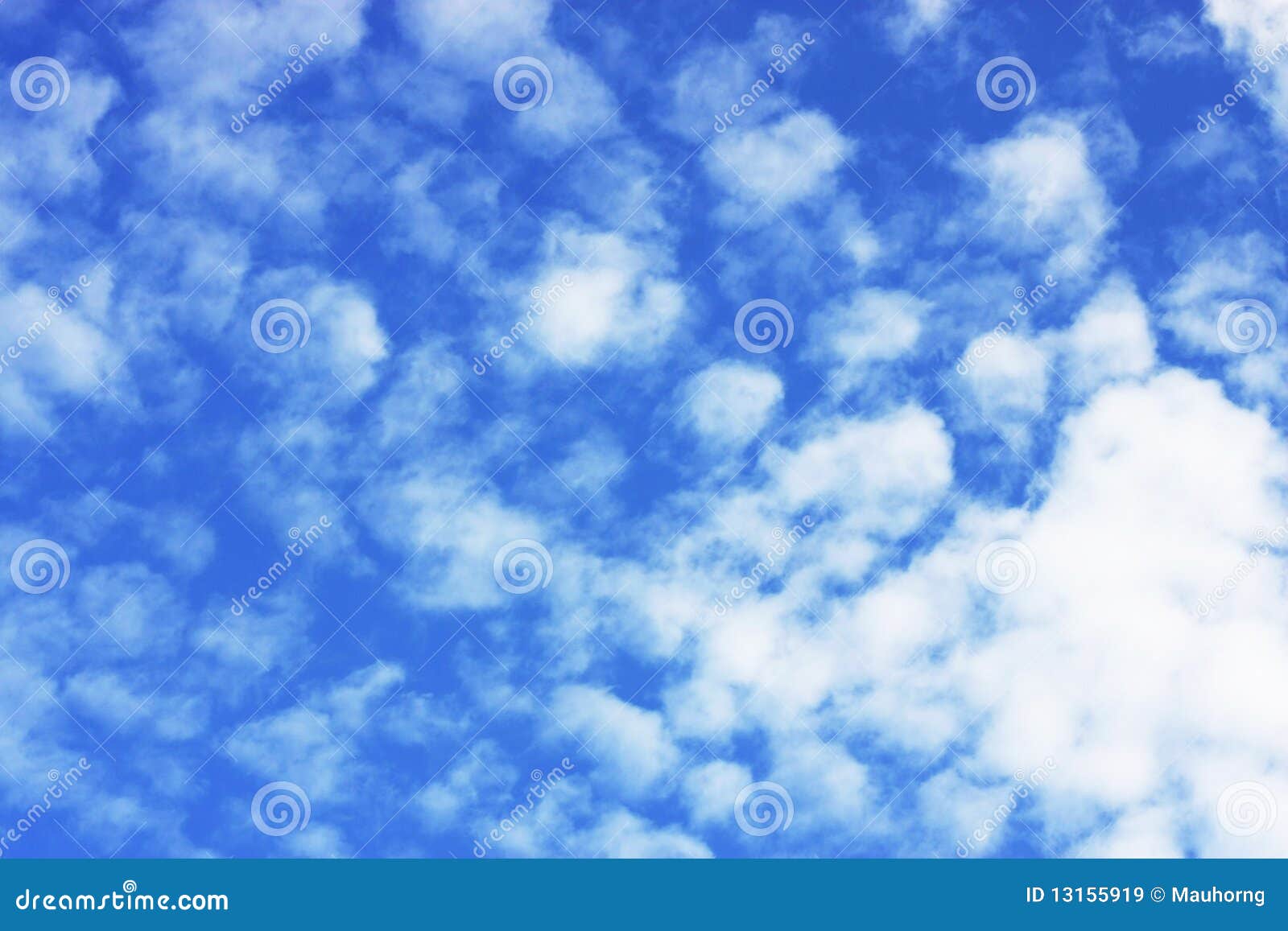 Cloudy Blue Sky stock image. Image of scene, weather - 13155919