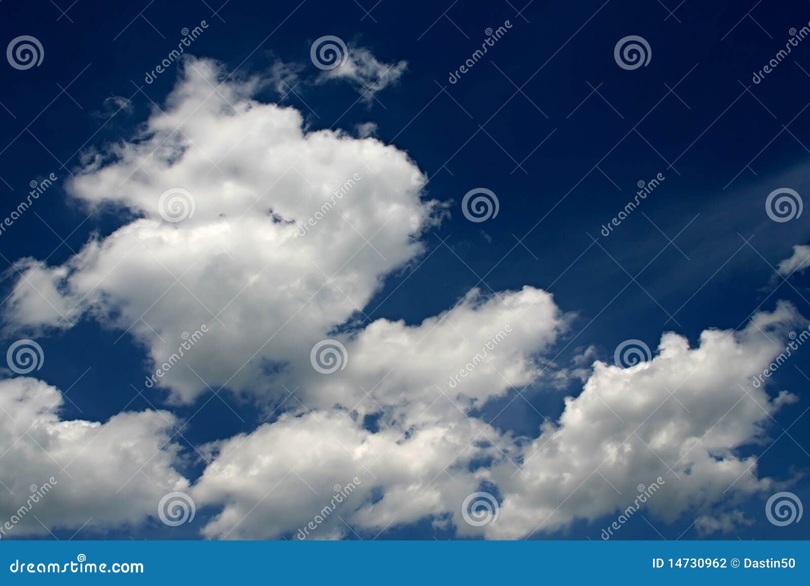 Cloudy blue sky stock photo. Image of cloudy, natural - 14730962