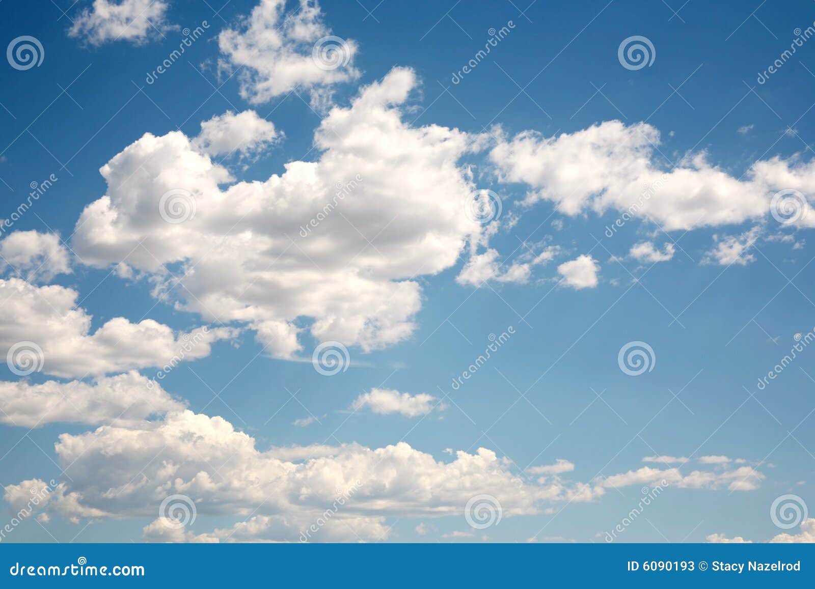 Cloudy blue sky stock image. Image of background, clouds - 6090193