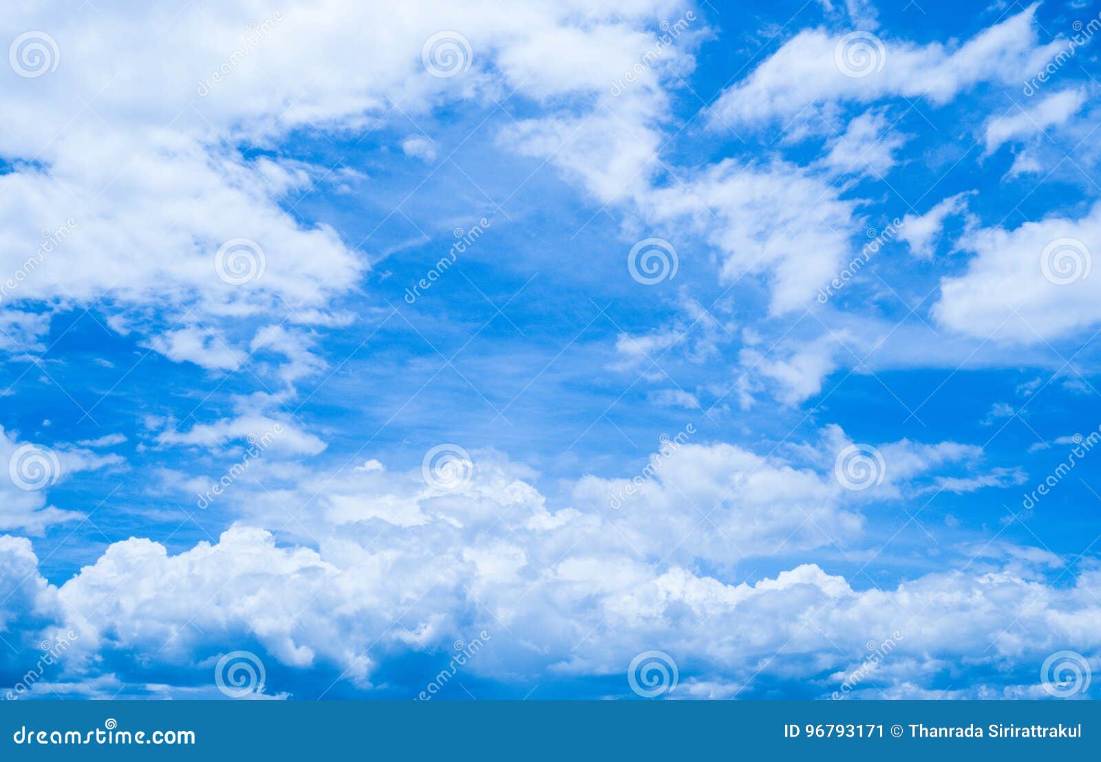 Cloudy Blue sky stock image. Image of atmosphere, life - 96793171
