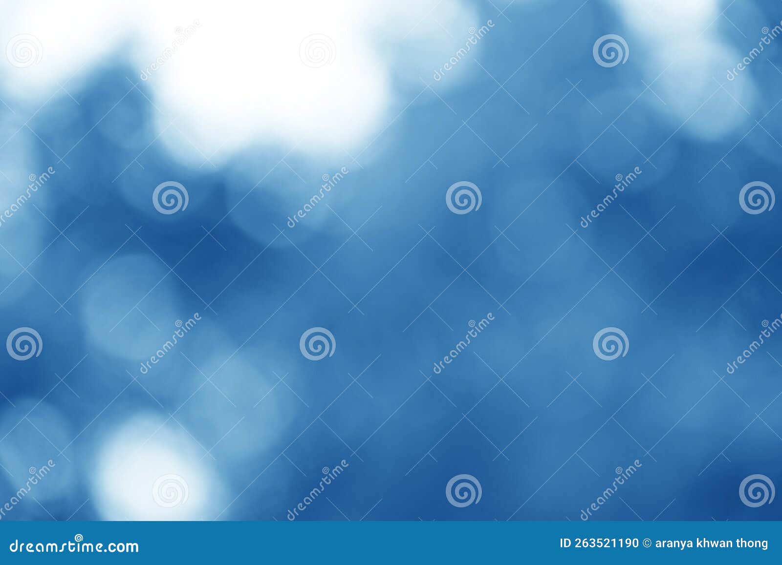 Cloudy Blue and White Blur Background with Glitter for Rendering, Blue ...