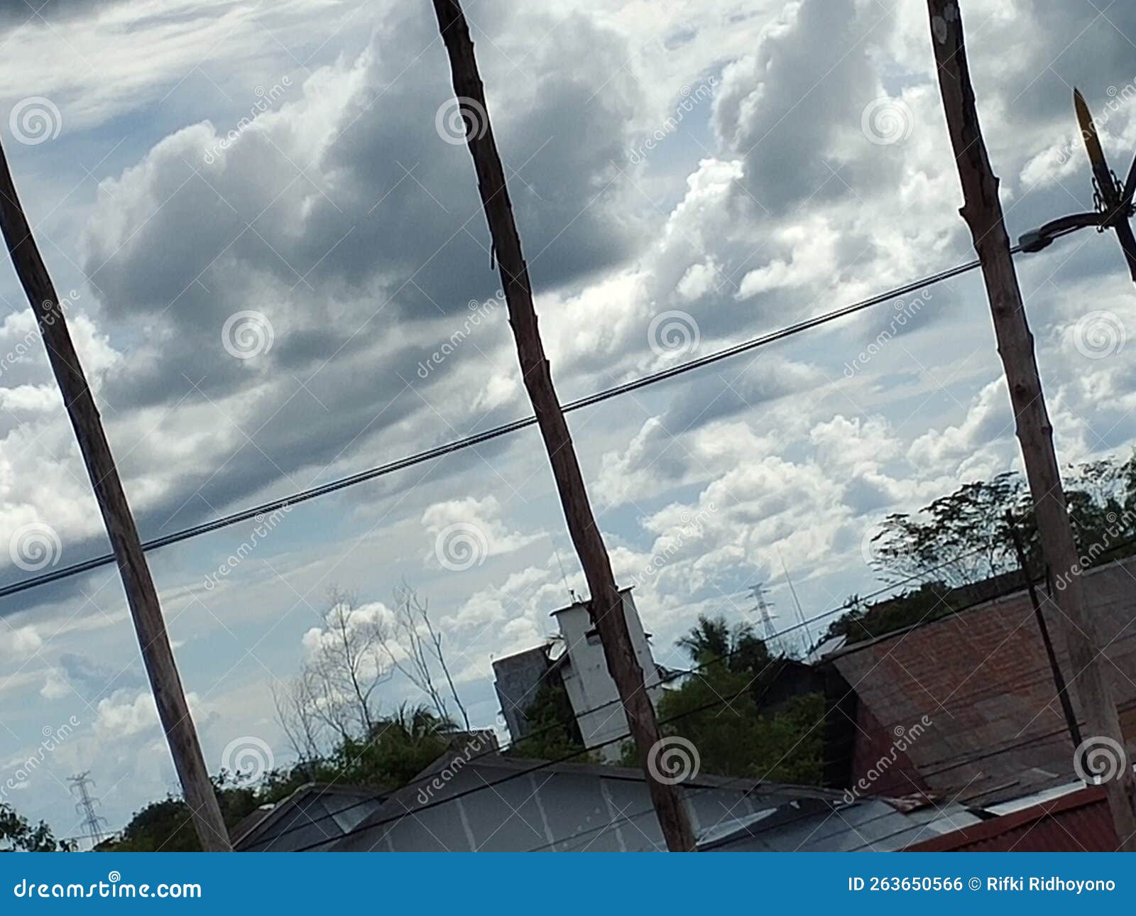 Cloudy with a Chance of Heavy Rain Stock Photo - Image of rains, rain ...