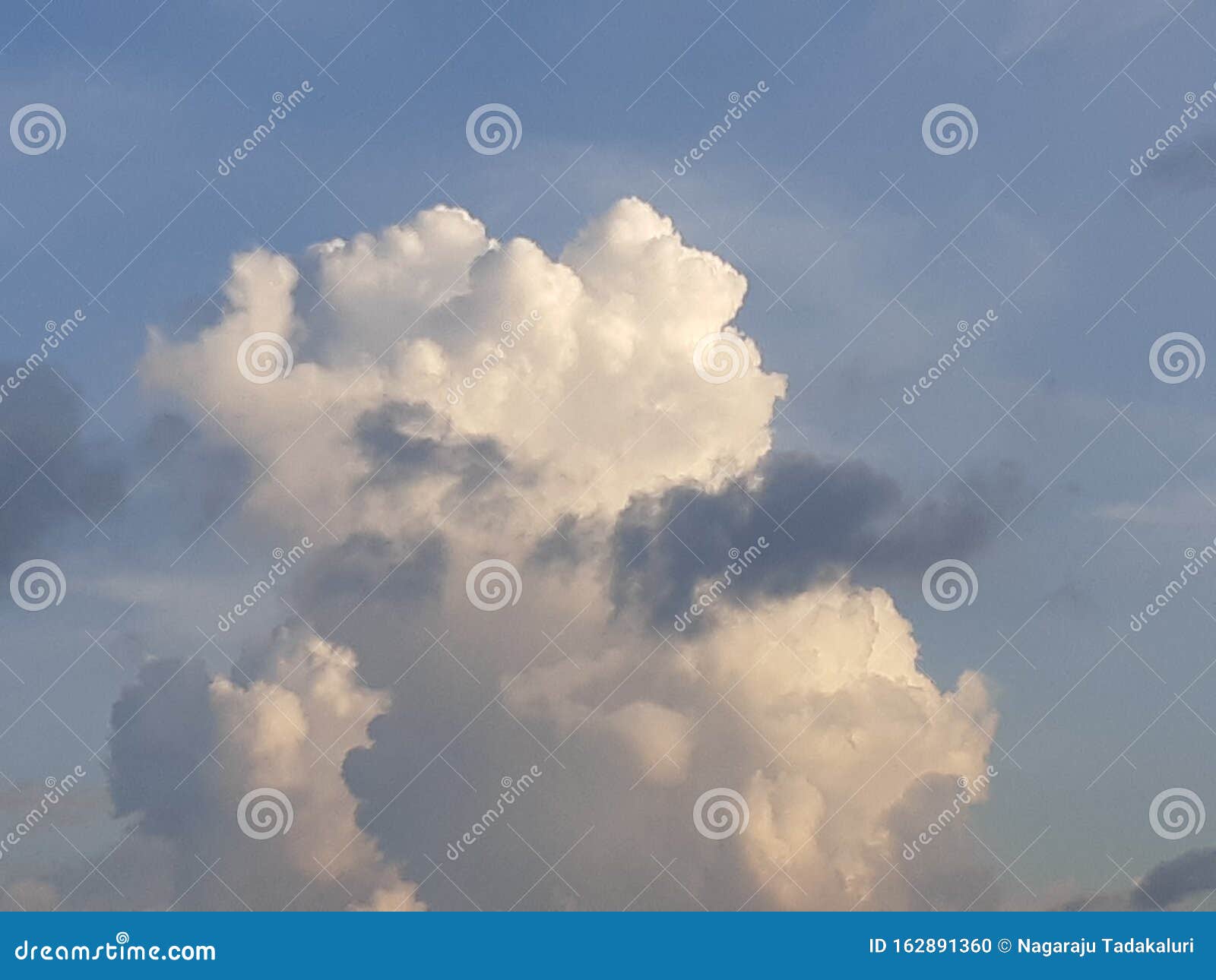 Cloudy clear Sky stock photo. Image of cloudy, skies - 162891360