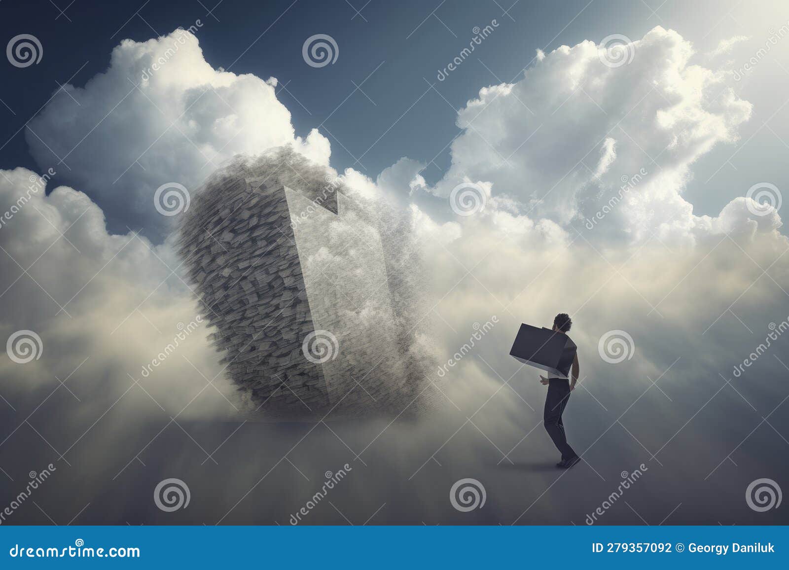 Cloudy Convenience: Uploading and Downloading Made Easy Stock ... Cloudy Convenience: Uploading and Downloading Made Easy Stock ...