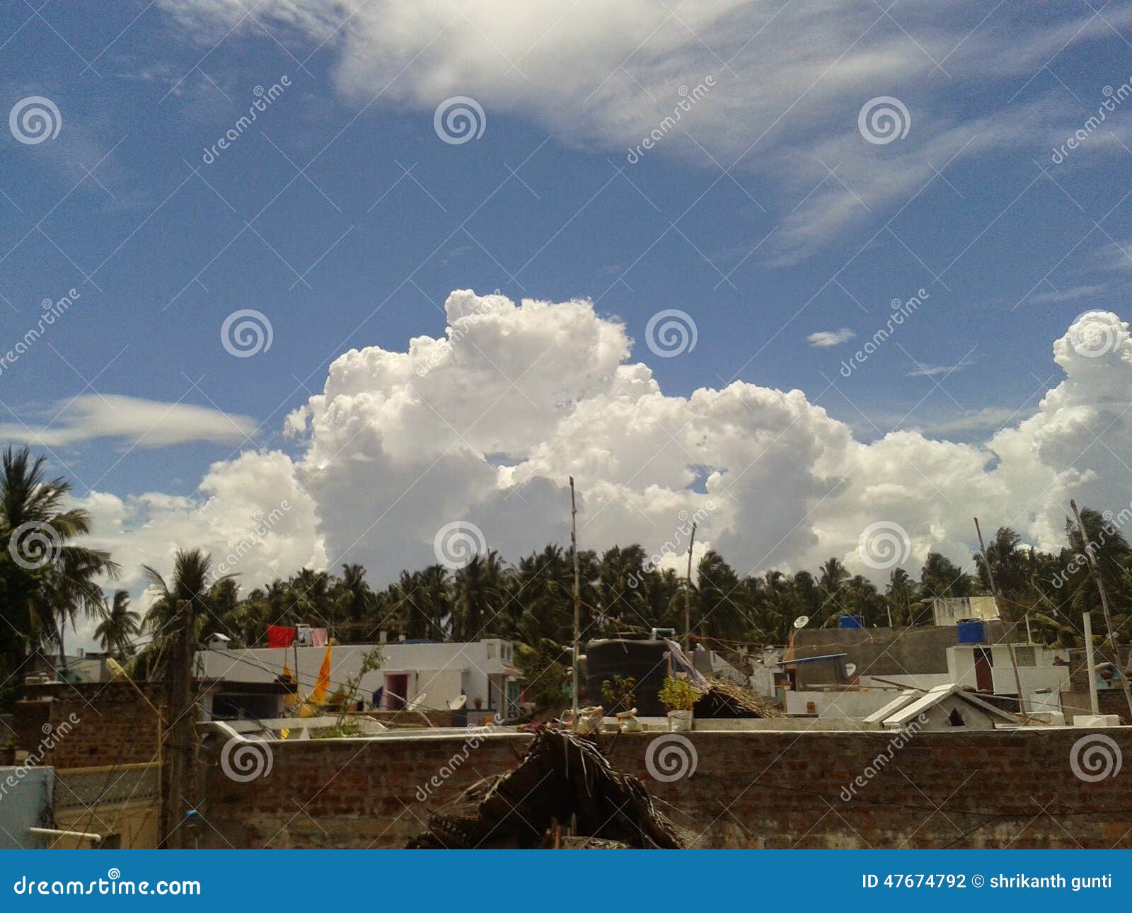 Cloudy day stock photo. Image of rain, cloudy, heavy - 47674792